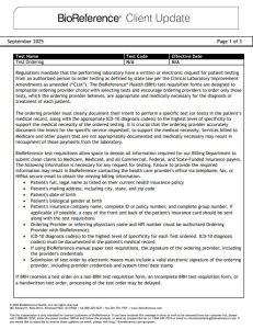 Additional Resources | BioReference Laboratories